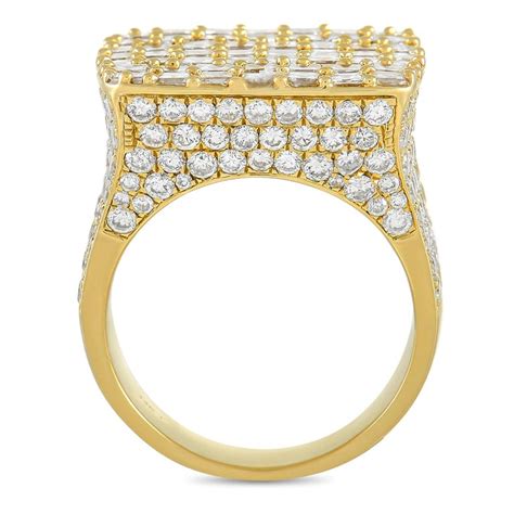 Lb Exclusive 14k Yellow Gold 1049 Ct Diamond Ring For Sale At 1stdibs