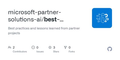 Github Microsoft Partner Solutions Aibest Practices Best Practices