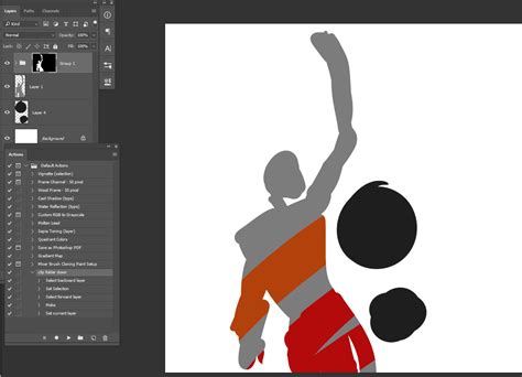 P Grouping Layers Clipped In A Clipping Mask Adobe Product