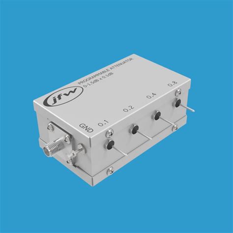 Programmable Attenuator Dc 1000mhz 0 1 5db X 0 1db 50p 2033 Jfw Industries