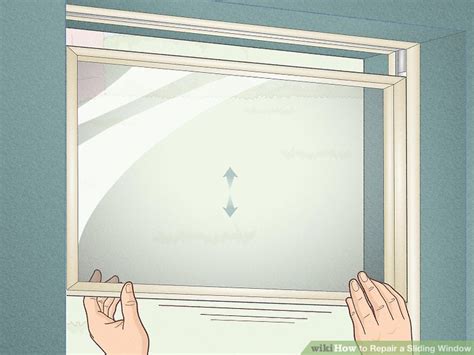 Ways To Repair A Sliding Window WikiHow Ways To Repair A Sliding Window WikiHow