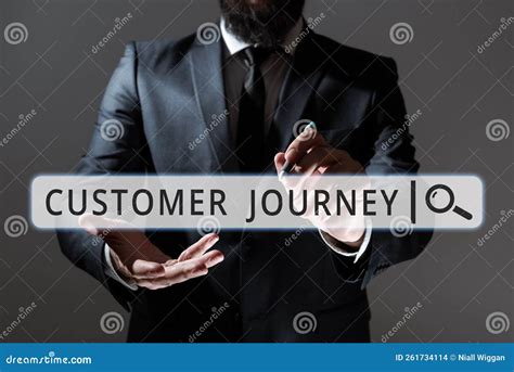 Conceptual Caption Customer Journey Business Concept Complete Service And Transaction
