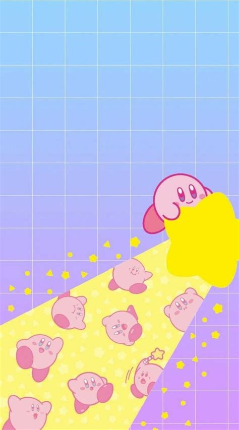 [별의 커비 배경화면] 아이폰 애플워치 픽셀 움짤 모음 네이버 블로그