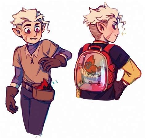 Hunter And Flapjack💛 Owl House Owl Hunter