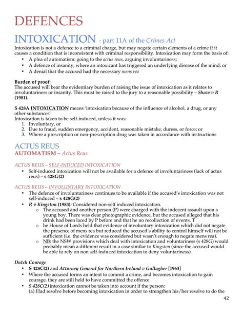 Criminal Law And Procedure Final Exam Notes 70114 Criminal Law And