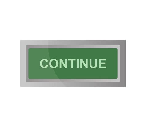 Premium Vector Continue Button