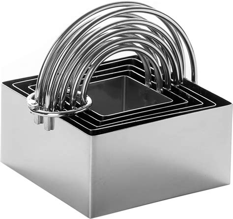 Emporte Pièce Carrés De 63 5 X 2 5 Cm 12 7 X 12 7 Cm Amazon Ca Maison