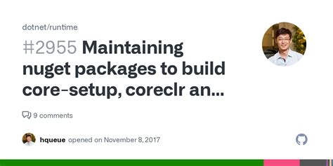 maintaining nuget packages to build core setup coreclr and corefx
