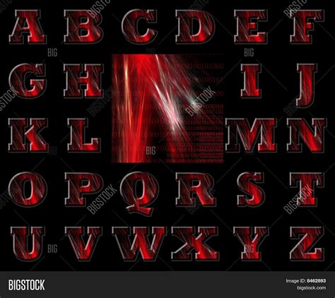 Red Binary Code Image And Photo Free Trial Bigstock