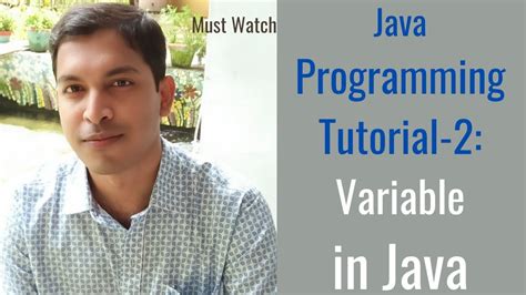 Java Tutorial 2 Variable In Java Youtube
