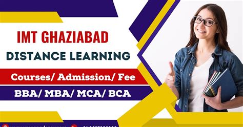 IMT Ghaziabad Distance MBA Admission