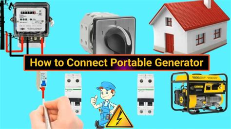How To Connect Portable Generator At Home Generator For Home Single