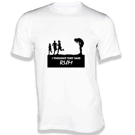 I Thought They Said Rum Get Fit In Style With Our Gym T Shirts At Rs