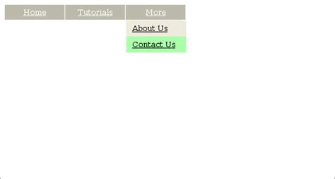 Menu Tutorial Javascript FastWebHost Tutorials
