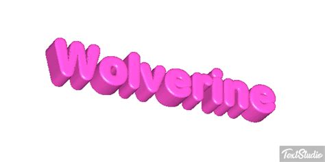 Wolverine Brand Animated  Logo Designs