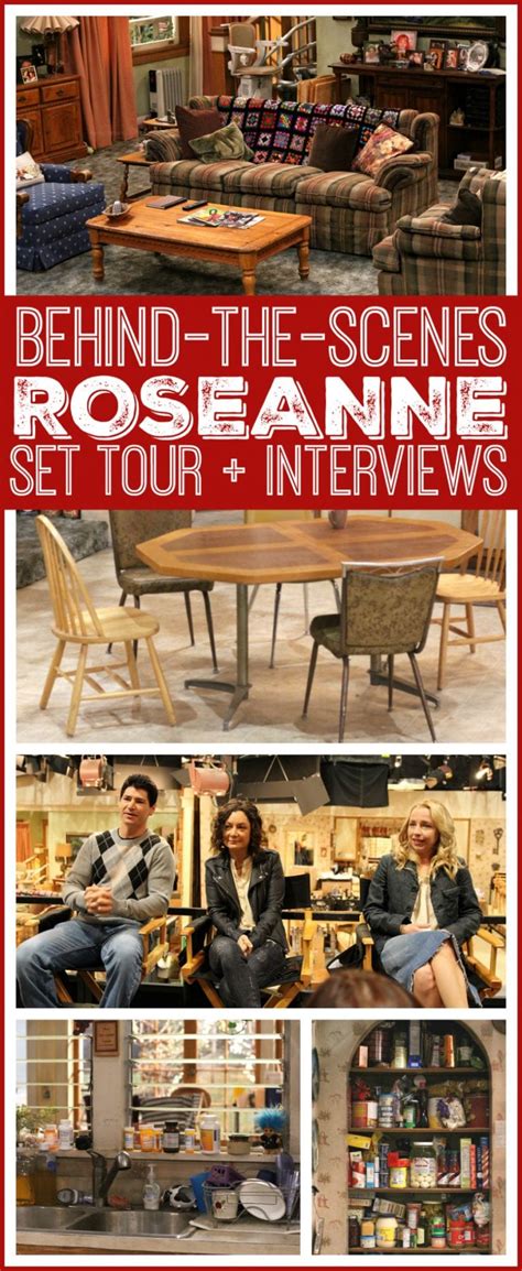 Roseanne Cast Interview On Set And On The Couch