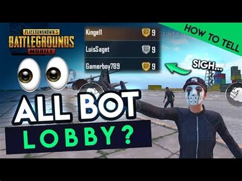 HOW TO GET NOOB LOBBY OR EASY LOBBY IN PUBG MOBILE GET BOTS IN YOUR LOBBY PART 2 T SERIES