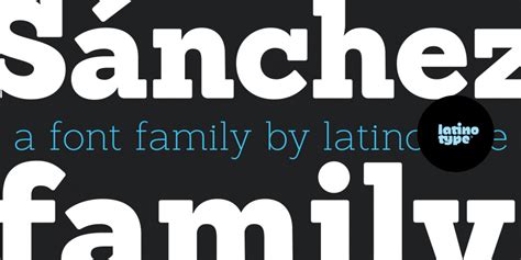 Sanchez Font Fontspring
