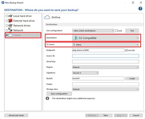 How To Backup Your Data To Minio Backup4all