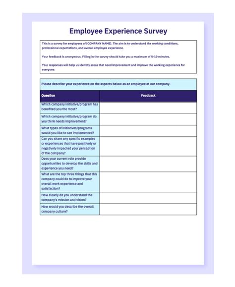 54 Employee Feedback Survey Questions To Ask In 2024 Appreciate Bank Employees On Survey