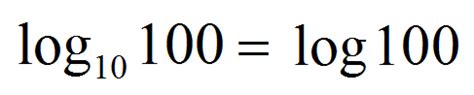 Common Logarithms