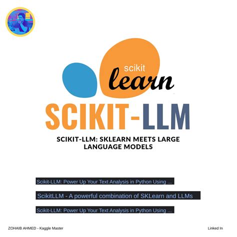 Scikit Llm A Python Tool For Text Analysis Zohaib Ahmed Posted On