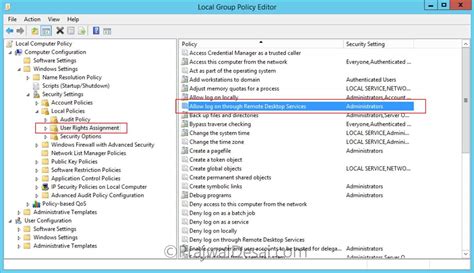 How To Allow Logon Through Remote Desktop Services Prajwal Desai