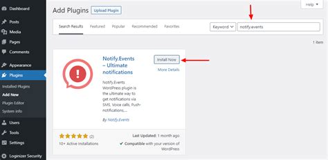 Notify Events Ultimate Wordpress Notifications