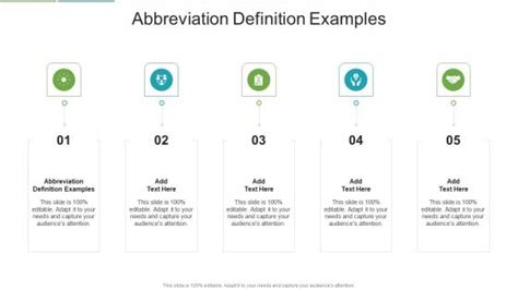 Abbreviation Definition Examples Powerpoint Presentation And Slides