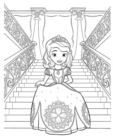Sofia Coloring Pages