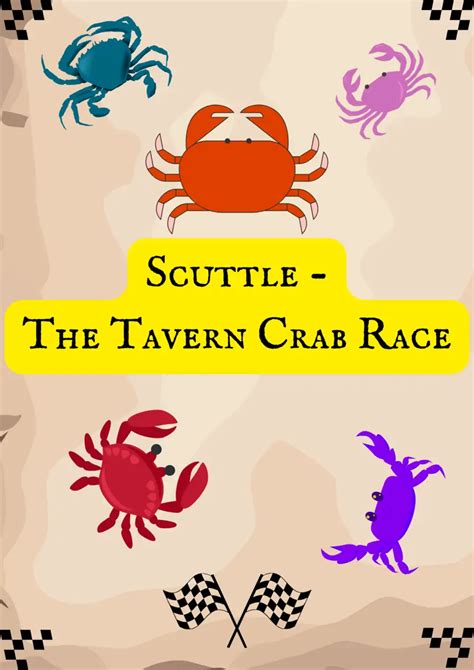 Scuttle The Tavern Crab Race Mantrafox Games Drivethrurpg