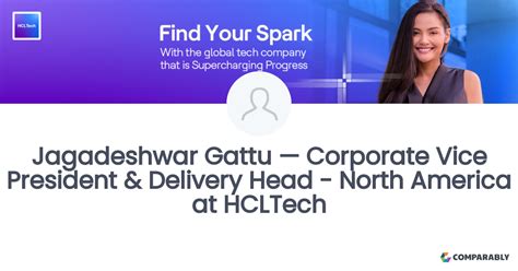 Jagadeshwar Gattu — Corporate Vice President And Delivery Head North America At Hcltech Comparably