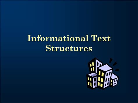PPT Informational Text Structures PowerPoint Presentation Free Download ID 3294845