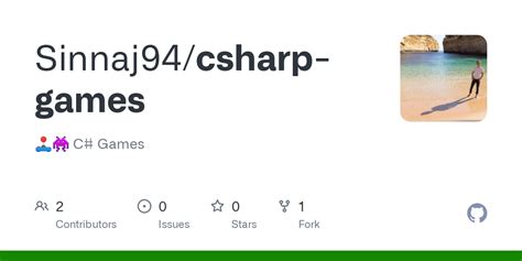 github sinnaj94 csharp games 🕹👾 c games