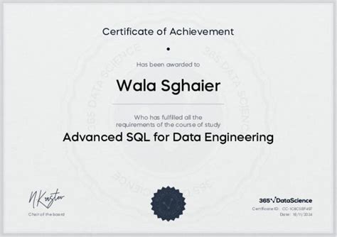 wala sghaier on linkedin dataengineering advancedsql sqlskills