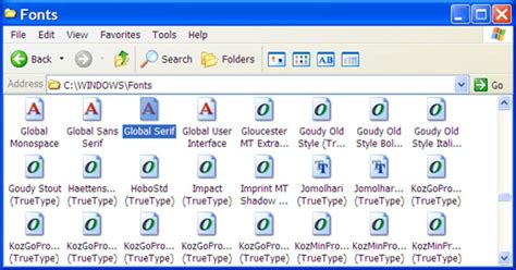 How To Add New Fonts To Windows XP
