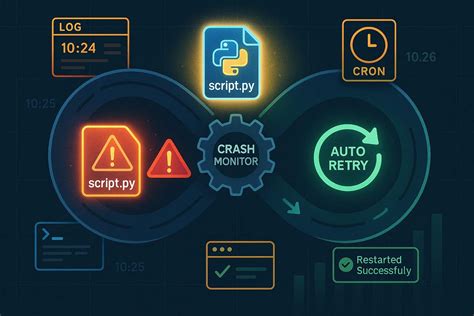 How I Built A Self Healing Python Script That Automatically Restarts