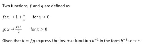 Grade 10 Maths Reverse Functions How Do I Work Out This Question
