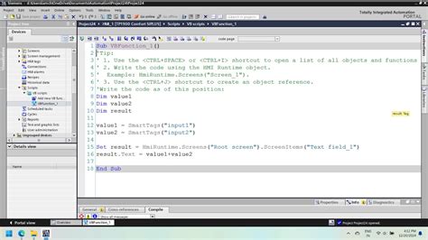 Visual Basic Script In Wincc Flexible Simple Vbscript Example For