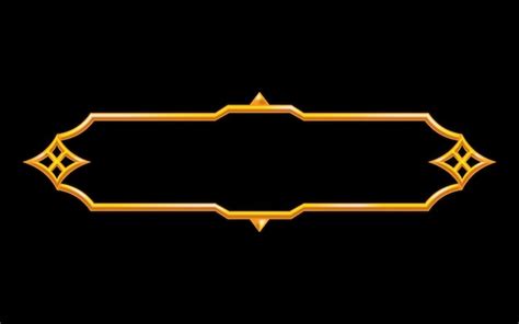 Premium Vector Frame Medieval Game Ui Metallic Title Banner Or Decorative Border Vector Assets