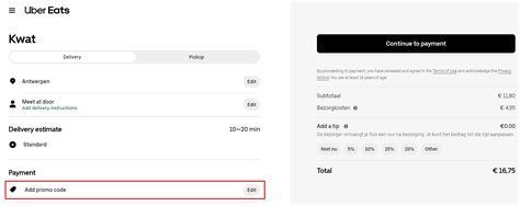 Uber Eats Promo Code €12 Korting In September 2025 België
