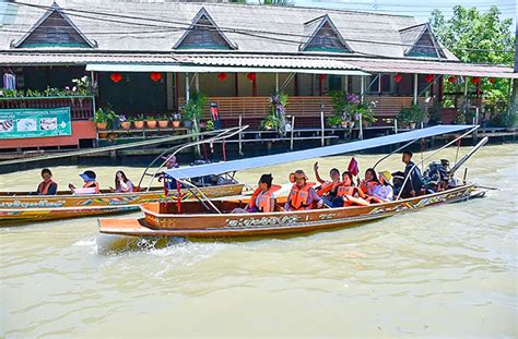 방콕 담넌사두억 수상시장과 위험한 시장 투어 Waug Originals