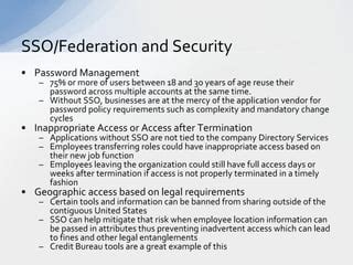 Sso Security Business Tool 2018 Issa Infosecsummit Grant Reveal Final PDF Operating Systems