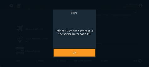 code 15 not connecting support infinite flight community