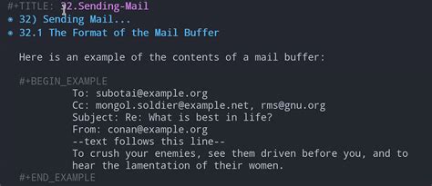 emacs manuals中的彩蛋＂what＇s best in life＂ 闲聊灌水 emacs china