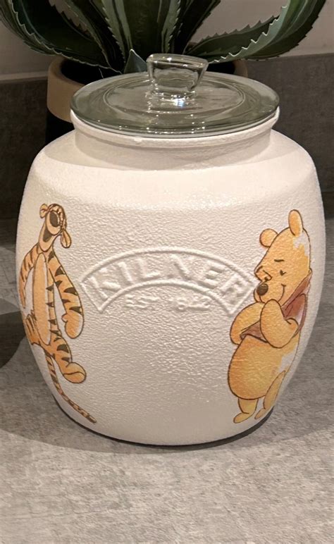 Winnie Pooh 2 Litre Biscuit Jar Kitchen Storage Containers Jars Etsy