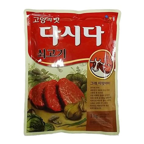 신선한 푸드 Cj백설 쇠고기다시다 1kg 신세계적 쇼핑포털 Ssg Com