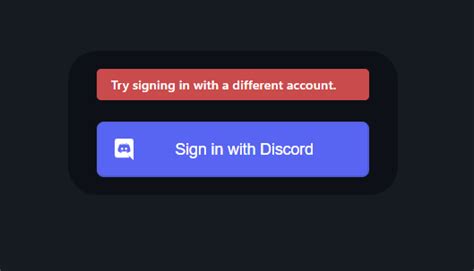 Sign In With Discord Failed · Issue 3 · Gayashan4lkmy T3 App With