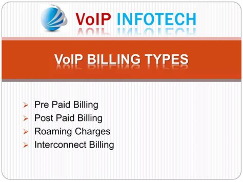 Voip Billing Software Ppt