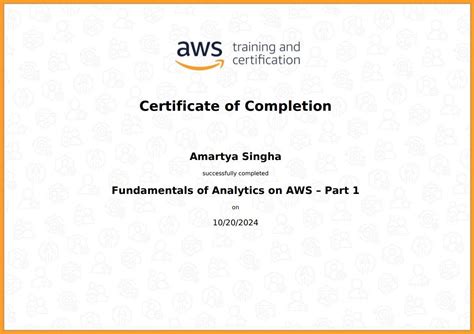 Amartya Singha On Linkedin Aws Dataanalytics Learningjourney